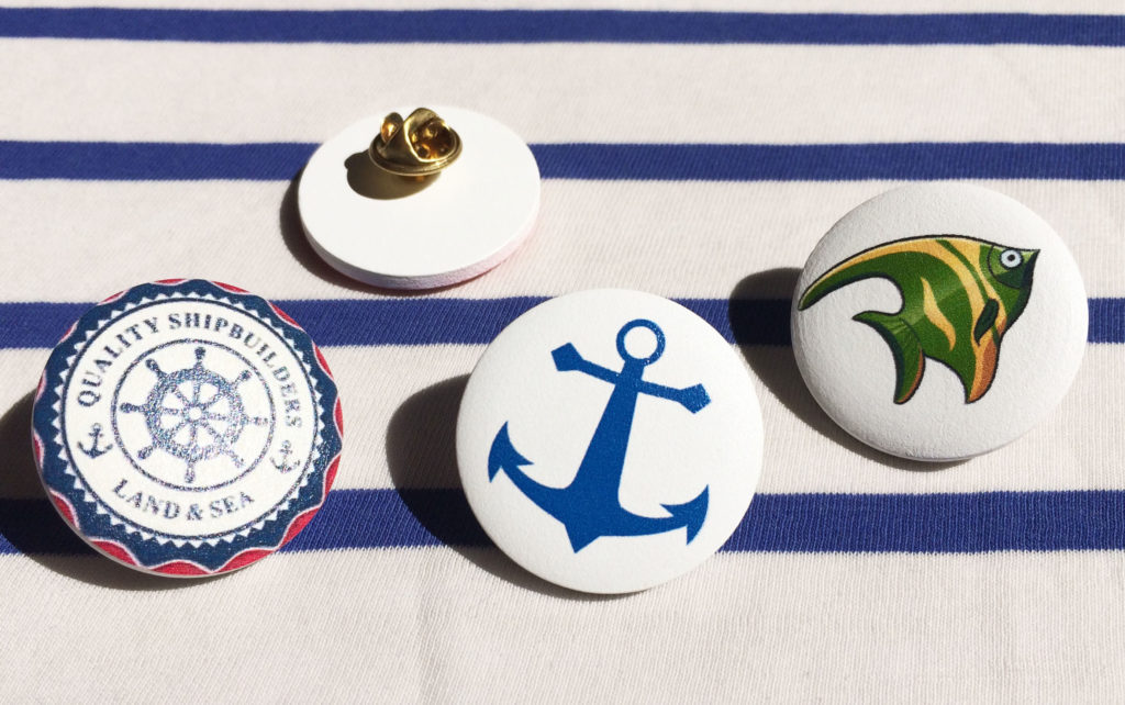 Badge Promotionnel en Bois - Badge Écologique sur Mesure